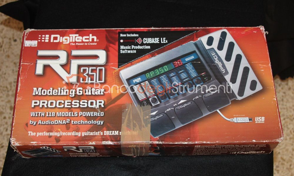 DigiTech RP350 Alimentatore e scatola inclusi - Usato - Banco Degli ...