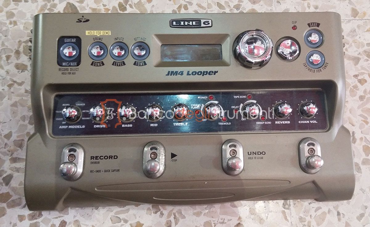 Line6 JM4 Looper Loop station d'alta qualità - Usato - Banco Degli ...