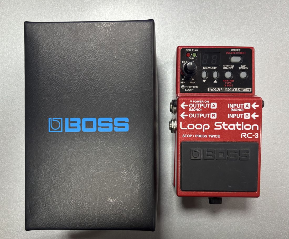 Boss RC-3 Loop Station USB 2.0 per chitarra o basso elettrico - Usato ...