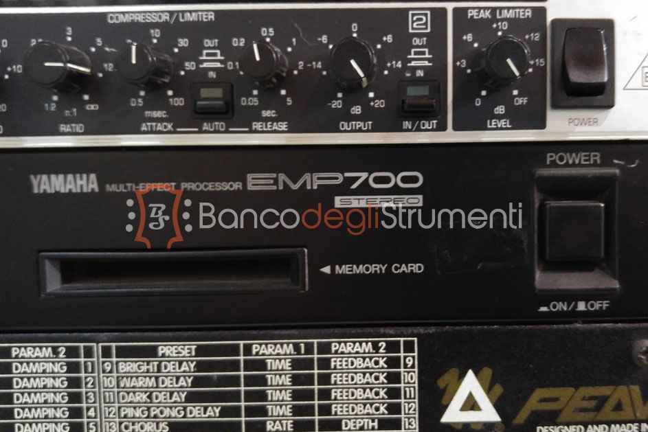 Yamaha EMP700 Processore Multieffetto Digitale - Usato - Banco Degli Strumenti - Compra e vendi ...