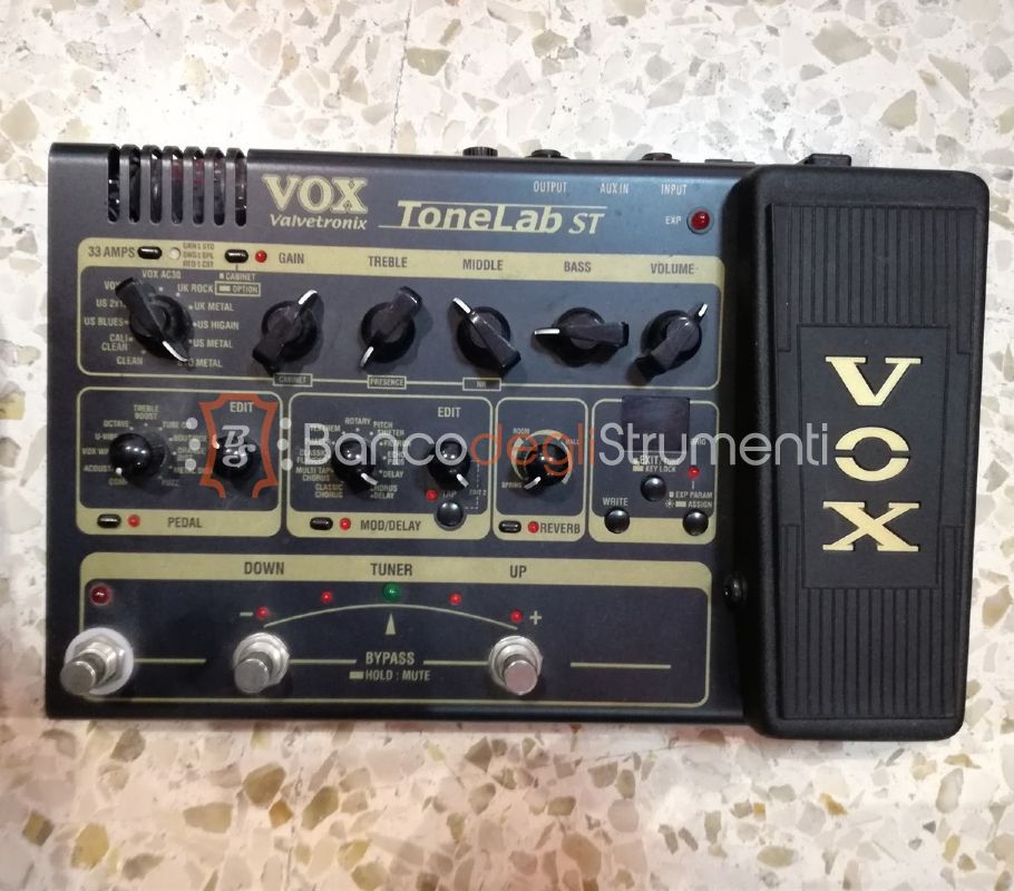 Vox Tonelab ST Pedale Multieffetto Valvolare per Chitarra - Usato ...
