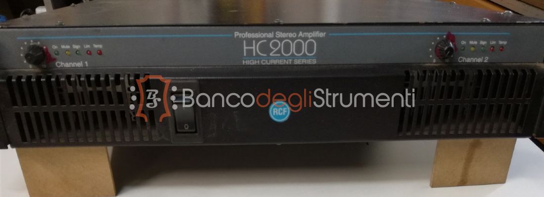 RCF HC 2000 Finale di Potenza - Usato - Banco Degli Strumenti - Compra ...