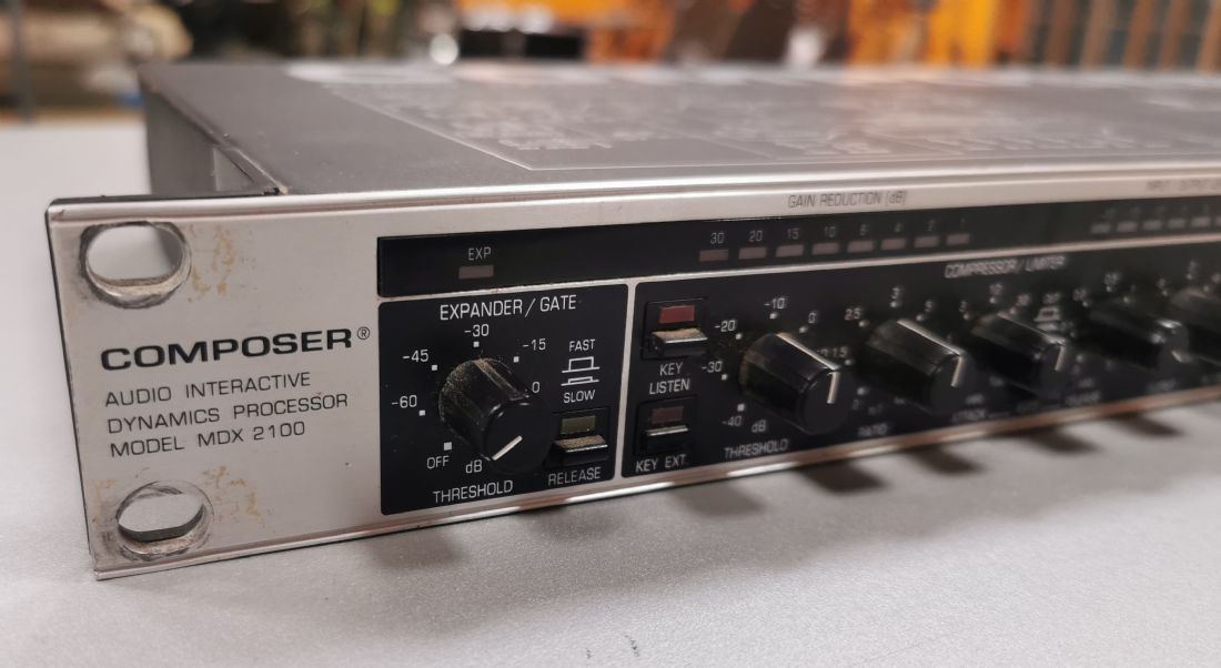 Behringer MDX 2100 Composer Dynamics Processor Processore di Effetti ...