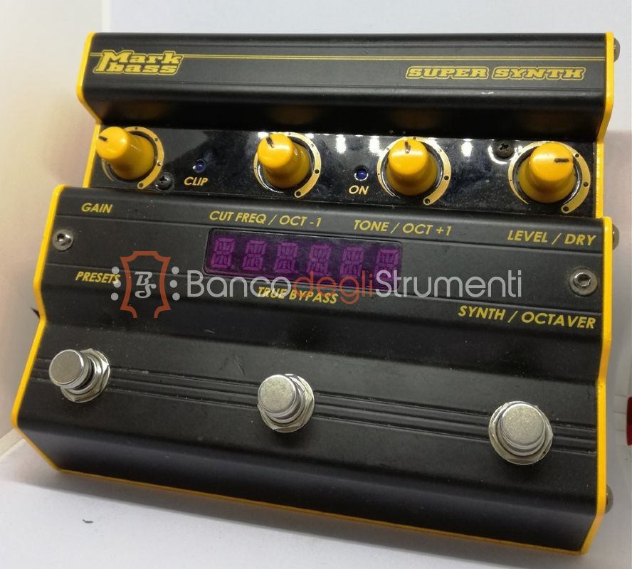 MarkBass Super Synth Pedale Synth per Basso - Usato - Banco Degli ...