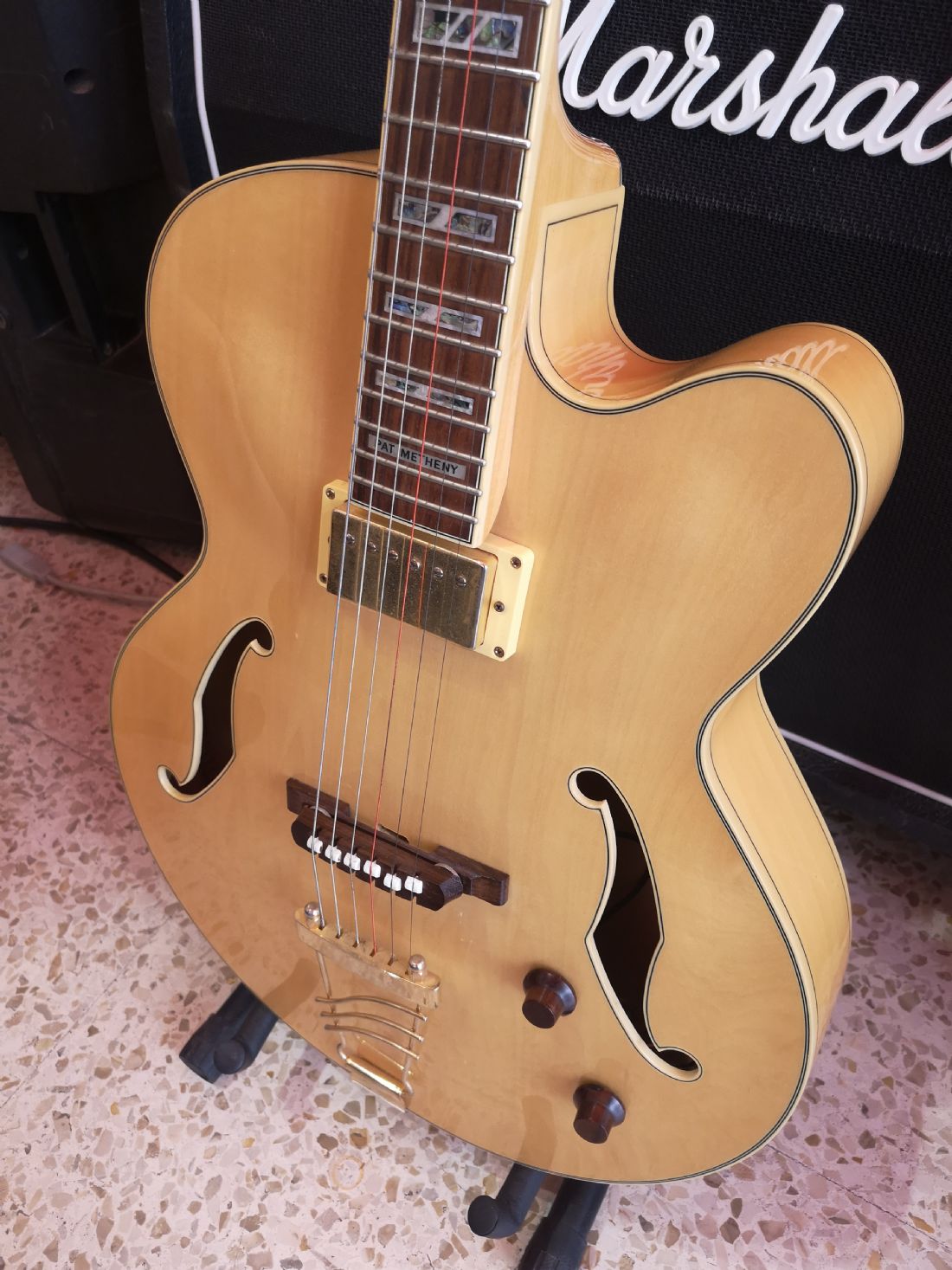 Ibanez PM35 Pat Metheny Signature Natural - Usato - Banco Degli ...