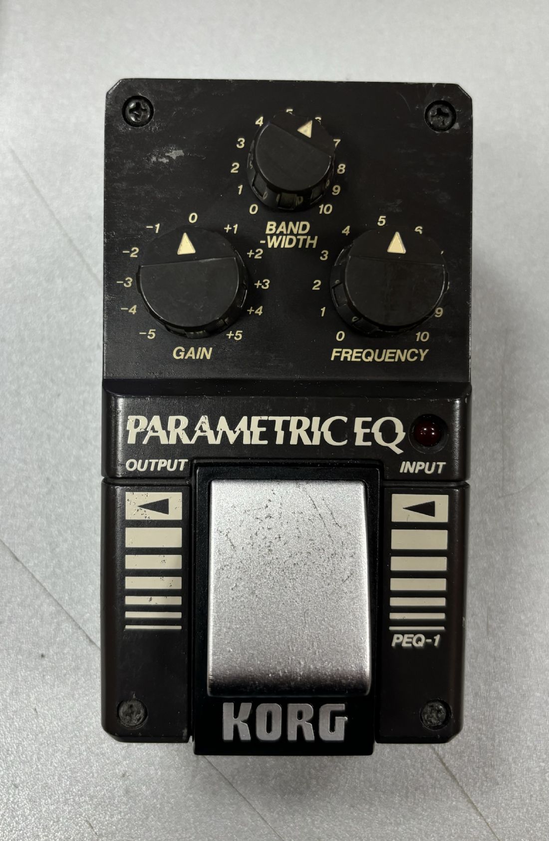 Korg PEQ1 Parametric EQ Made in Japan - Vintage Effect - Usato - Banco ...