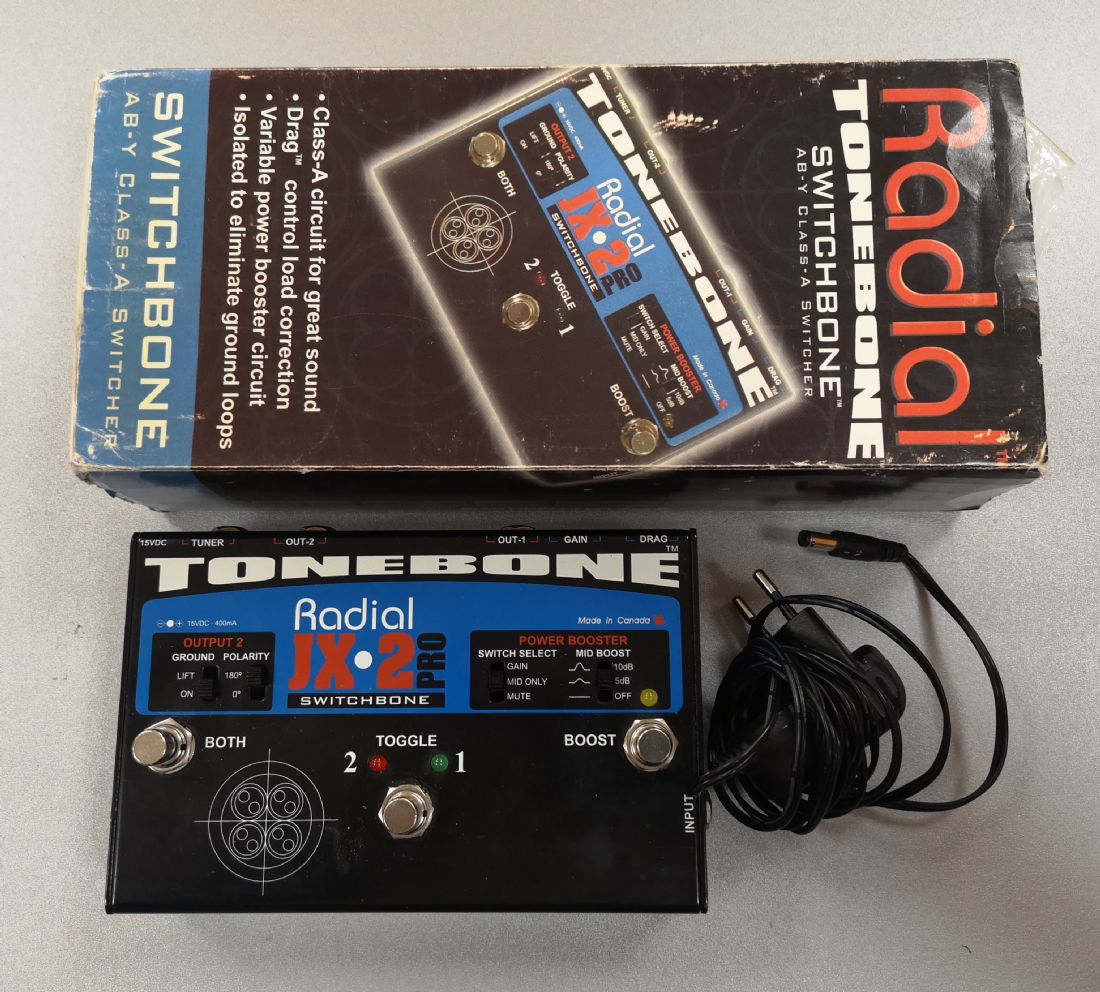 Radial ToneBone SwitchBone JX2 Pro Selettore di amplificatori ABY ...