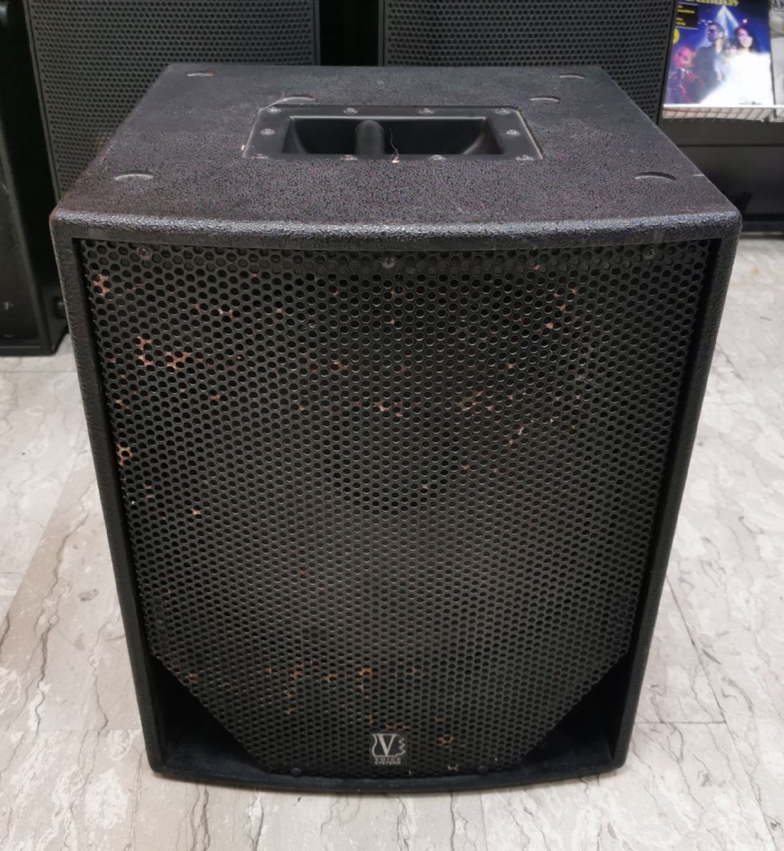 Voice Systems Shark SB15 Subwoofer attivo da 500 watt con cono da 15 ...