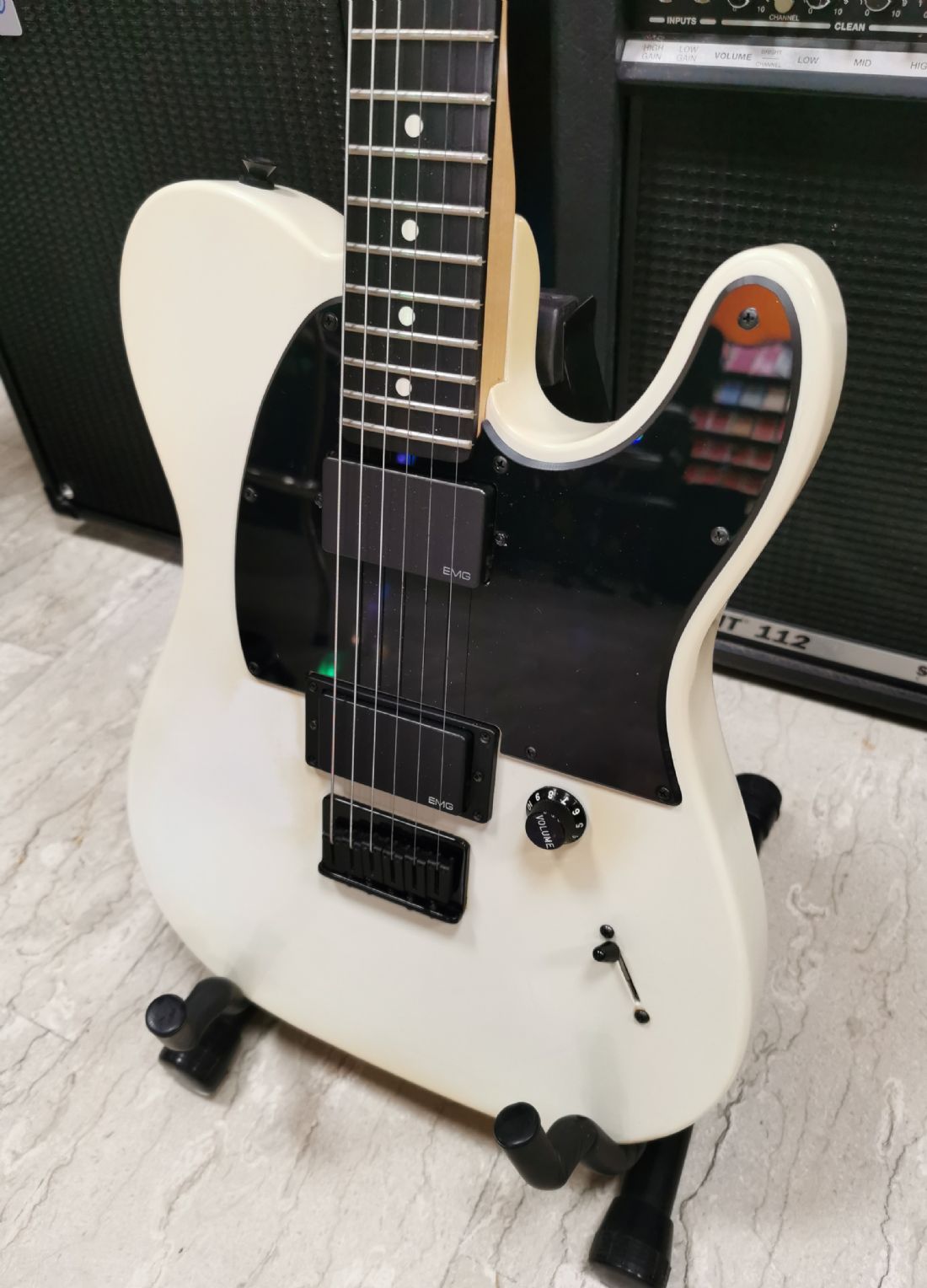 Fender Jim Root Telecaster Flat White Chitarra signature del ...