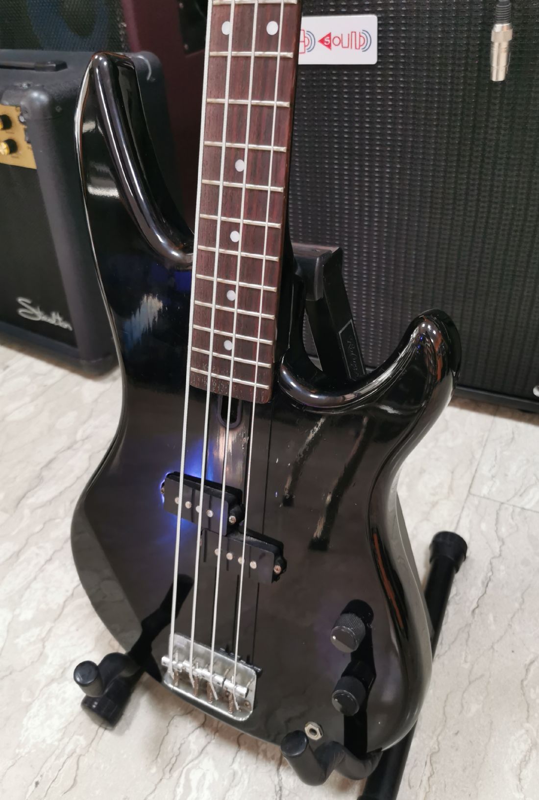 bois recette Forteresse yamaha rax 200 bass guitar brûler Assister rincer