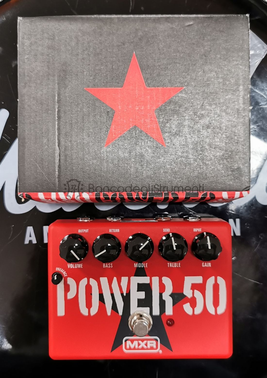Mxr TBM1 Tom Morello Power 50 Pedale overdrive per chitarra elettrica ...