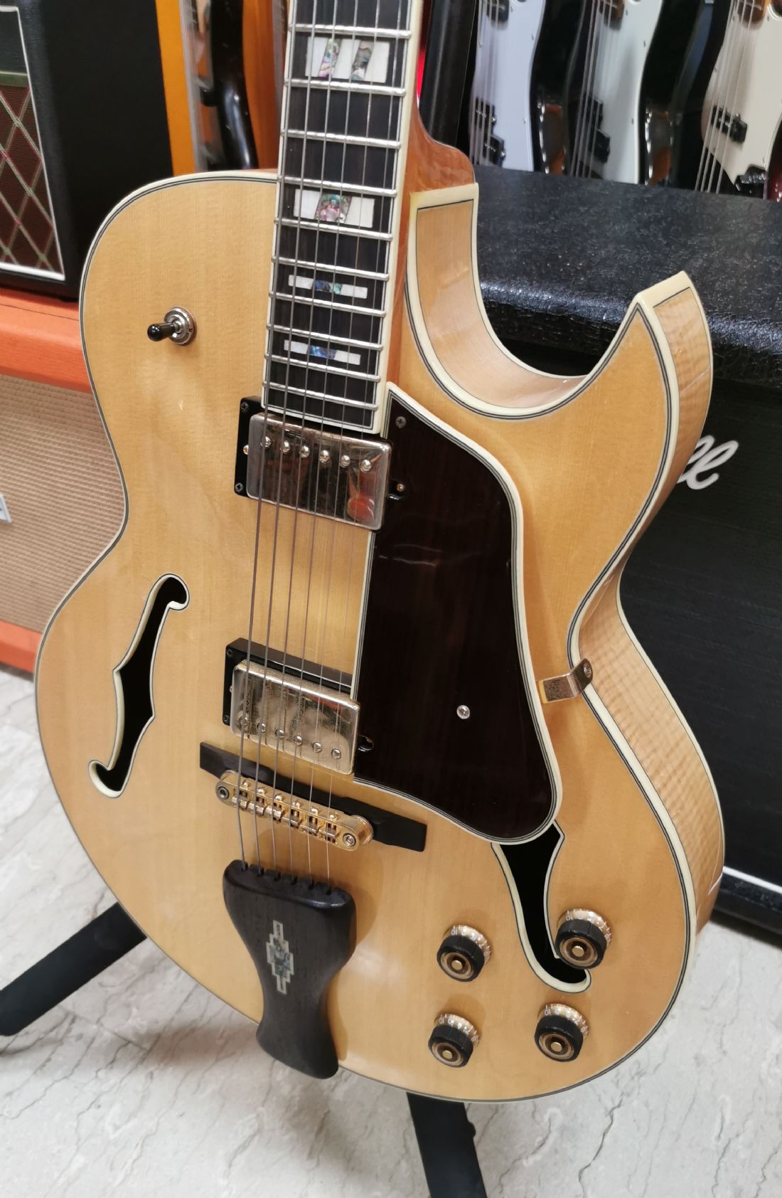 Ibanez LGB30 NT Chitarra semiacustica George Benson signature naturale ...