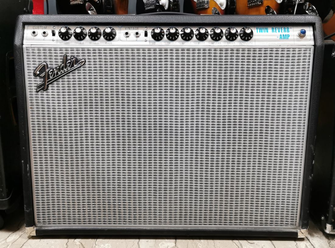 Fender '68 Custom Twin Reverb Amplificatore valvolare combo per ...
