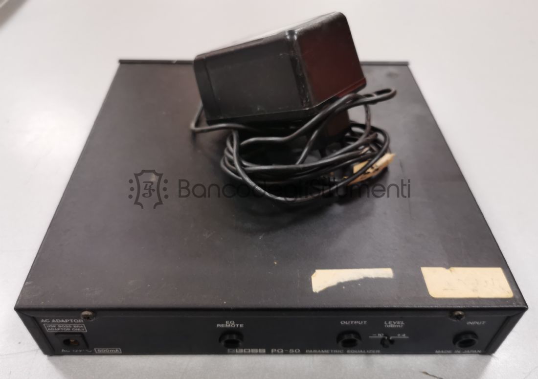Boss PQ-50 Pro Parametric Equalizer a mezzo rack - Usato - Banco Degli ...
