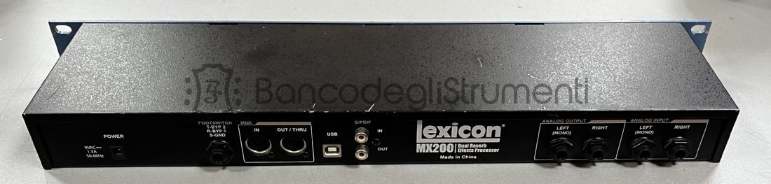 Lexicon MX200 Multieffetto digitale a rack - Usato - Banco Degli ...