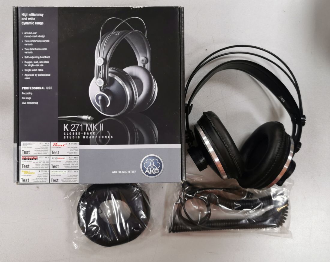 Akg K271 MKII Cuffia da studio chiusa - Usato - Banco Degli Strumenti - Compra e vendi Strumenti ...