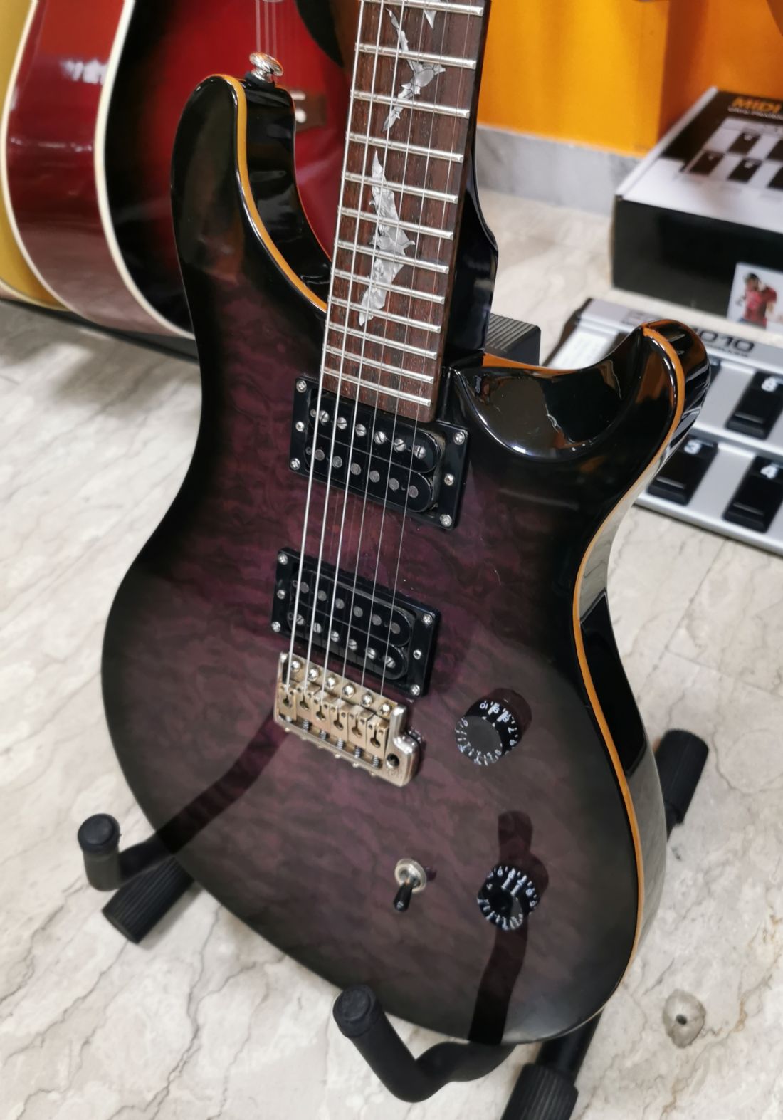 PRS - Paul Reed Smith SE Paul Allender Purple Burst Chitarra elettrica ...