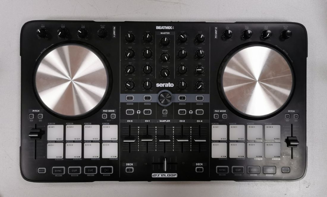 Reloop BeatMix 4 Mk2 Pad controller Midi / Usb 4 canali - Usato - Banco ...