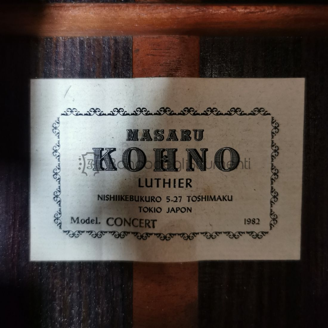 Masaru Kohno Concert 1982 Chitarra classica Made in Japan - Usato - Banco Degli Strumenti ...