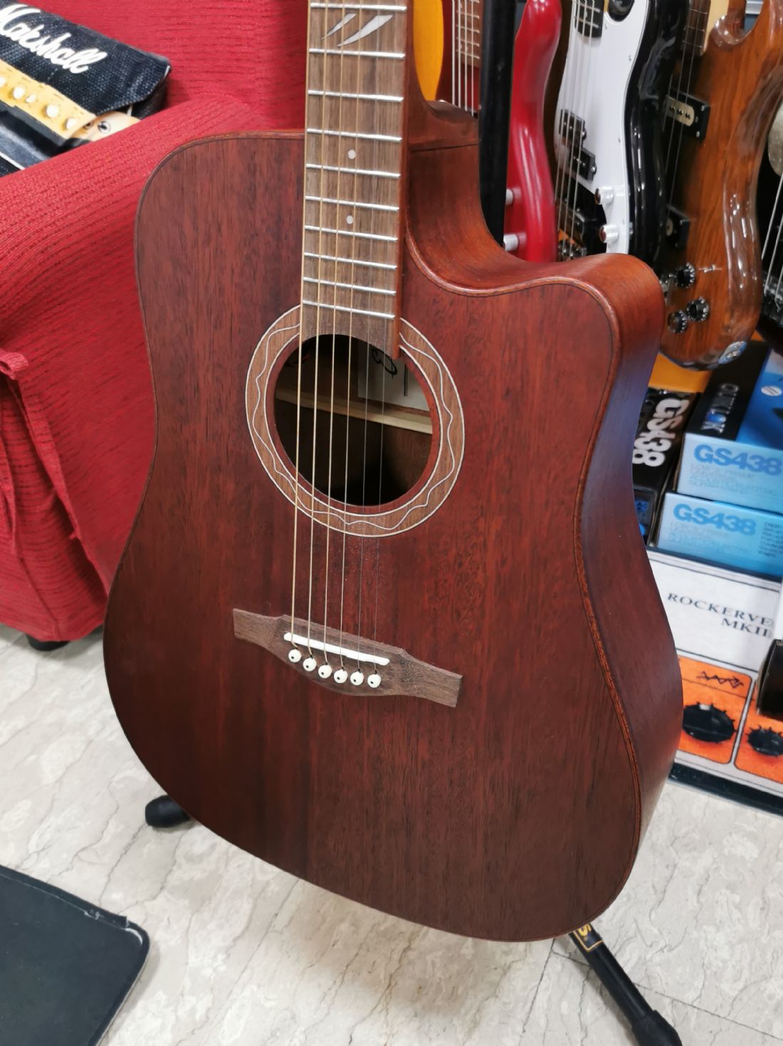 Eko Duo 200ACW Eq Chitarra elettroacustica spalla mancante - Usato ...