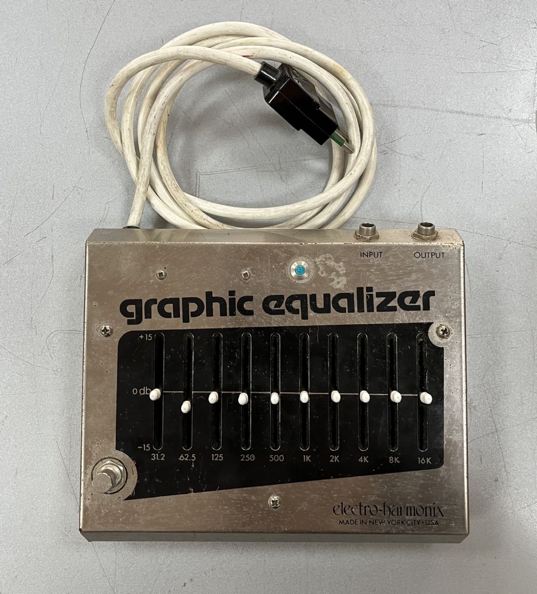 Electro Harmonix Graphic Equalizer Equalizzatore grafico a pedale anni ...