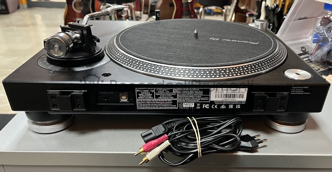 Pioneer DJ PLX-500 K Black Giradischi a trazione diretta con porta usb ...