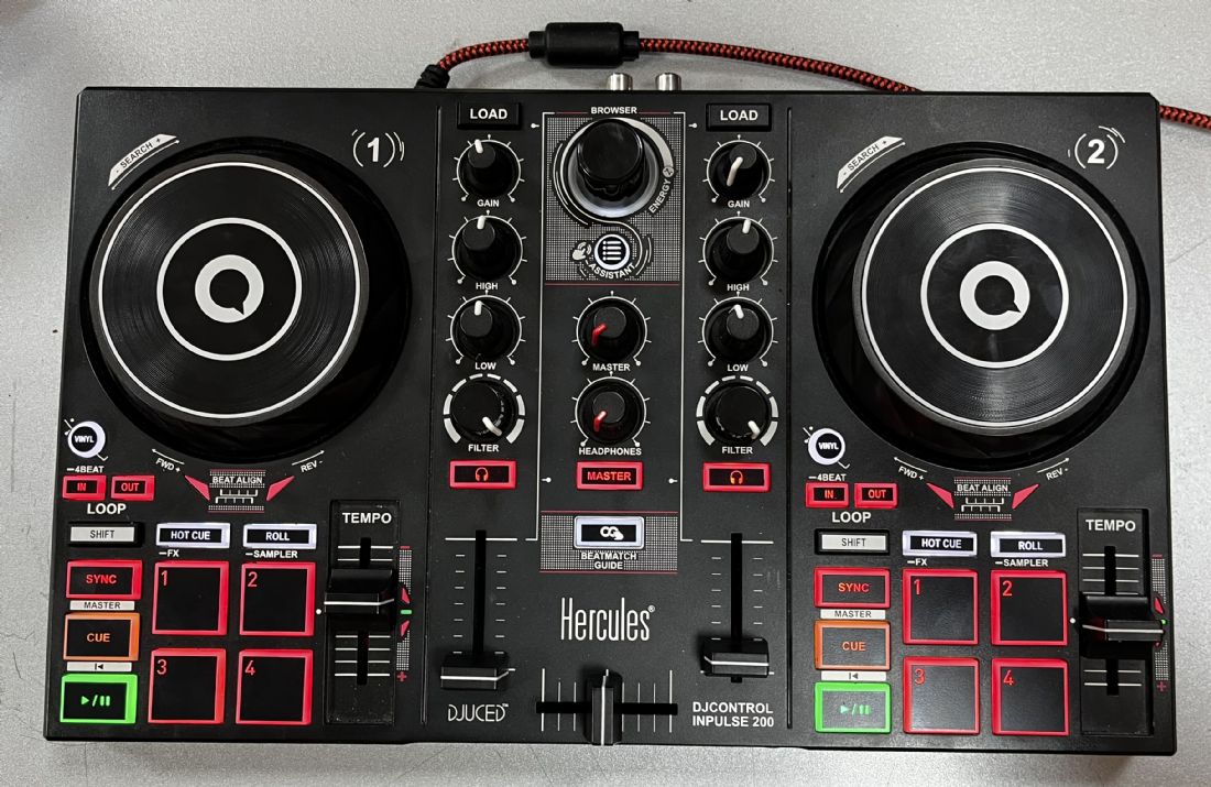 Hercules DJ Control Inpulse 200 Consolle da DJ - Controller per computer - Usato - Banco Degli ...