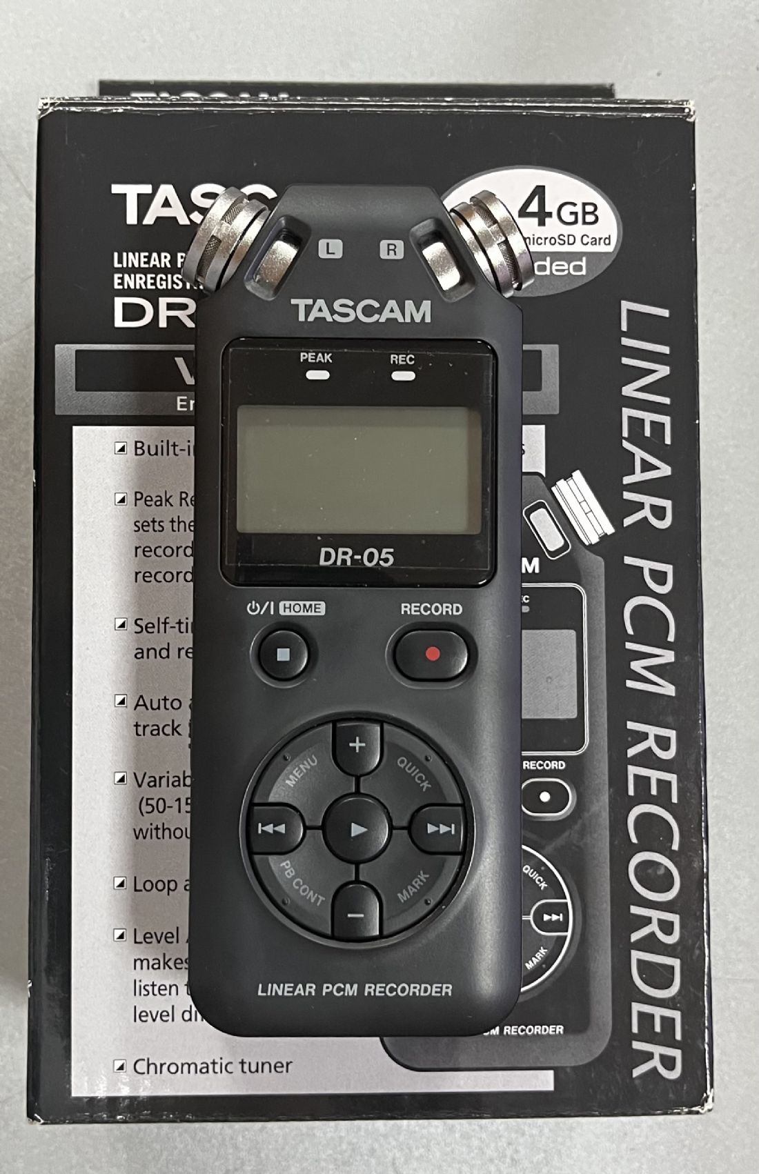 Tascam DR-05 V2 Registratore digitale pcm/mp3 stereo - Usato - Banco Degli Strumenti - Compra e ...