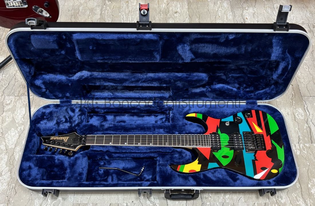 Ibanez JPM100 P1 John Petrucci Signature Chitarra elettrica con disegni ...