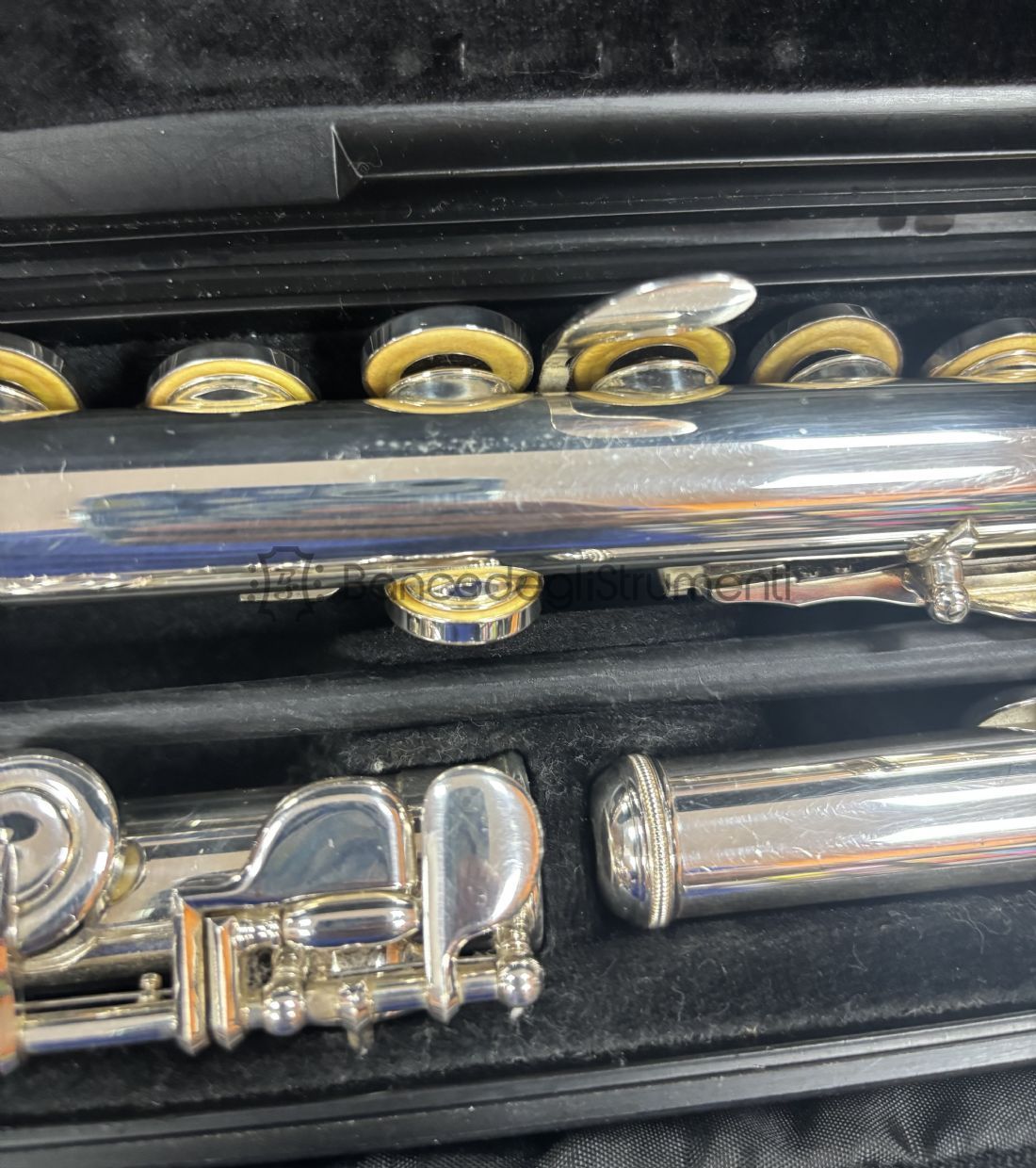 Yamaha YFL-222 Flauto traverso in do con chiavi chiuse fuori linea ...