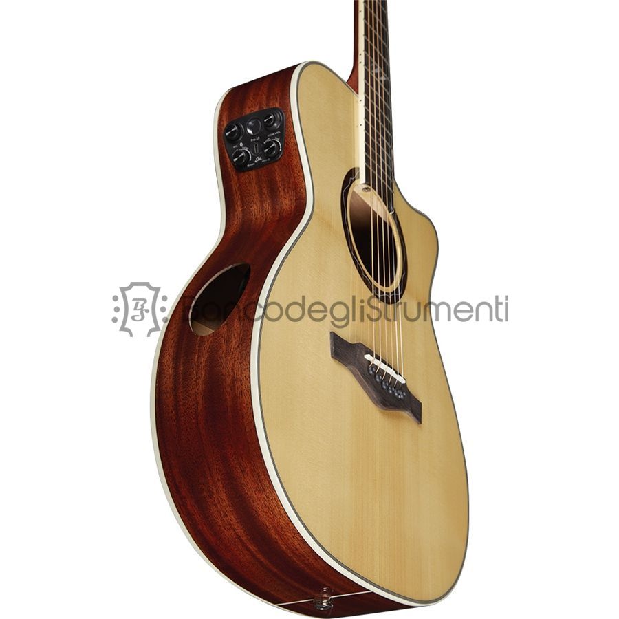 Eko Tri A300ce Chitarra acustica elettrificata cutaway naturale - Nuovo ...