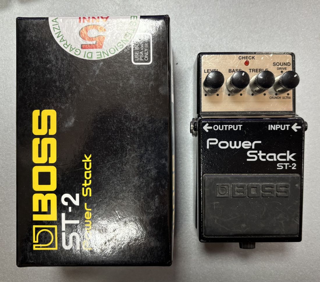 Boss ST-2 Power Stack Effetto distorsore / overdrive a pedale per chitarra - Usato - Banco Degli ...