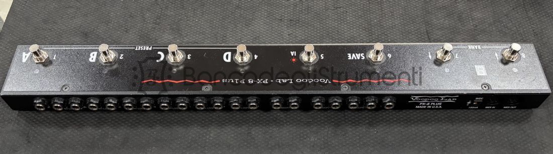 Voodoo Lab PX-8 Plus Pedal Switcher Programmabile con True Bypass ...