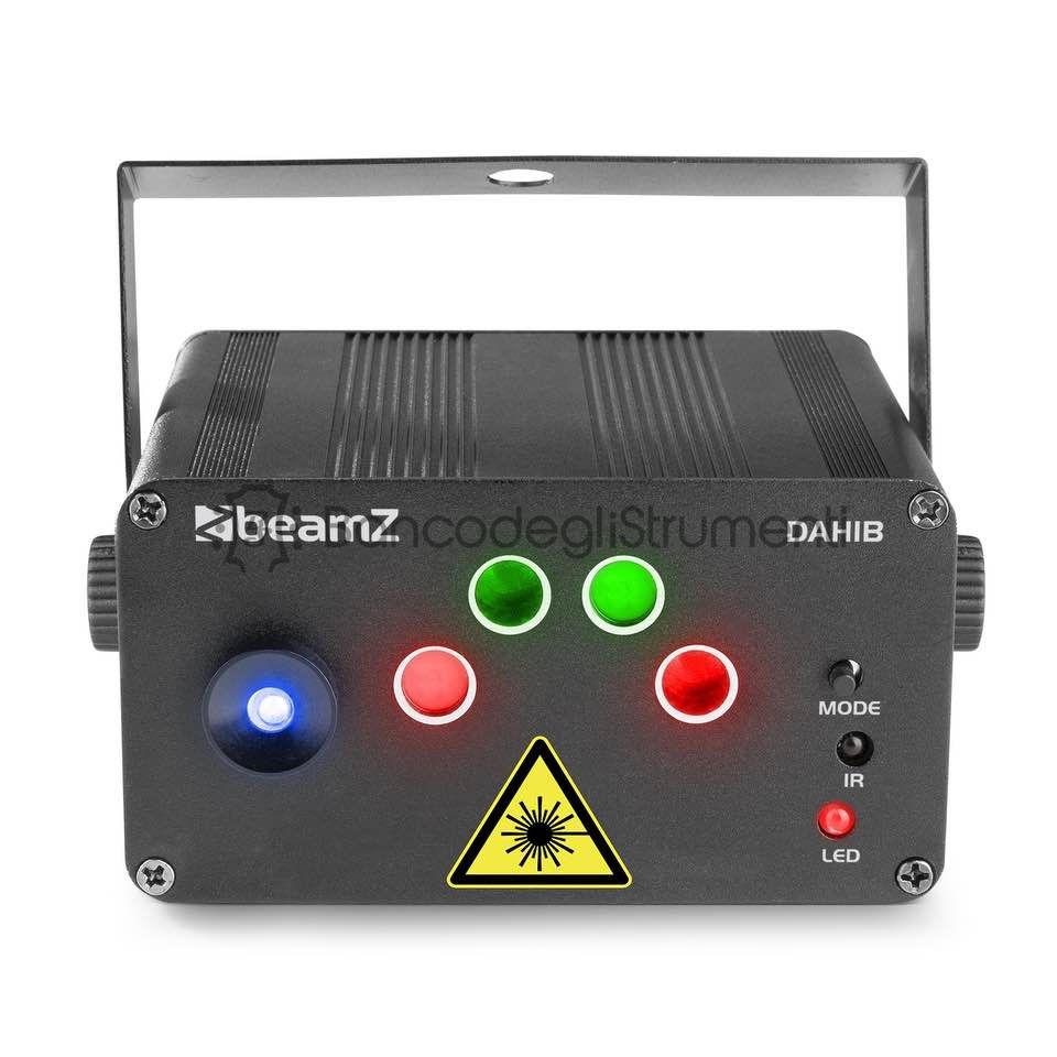 Beamz Dahib R/g Laser Blue Led Gobo Irc Laser - Nuovo - Banco Degli ...