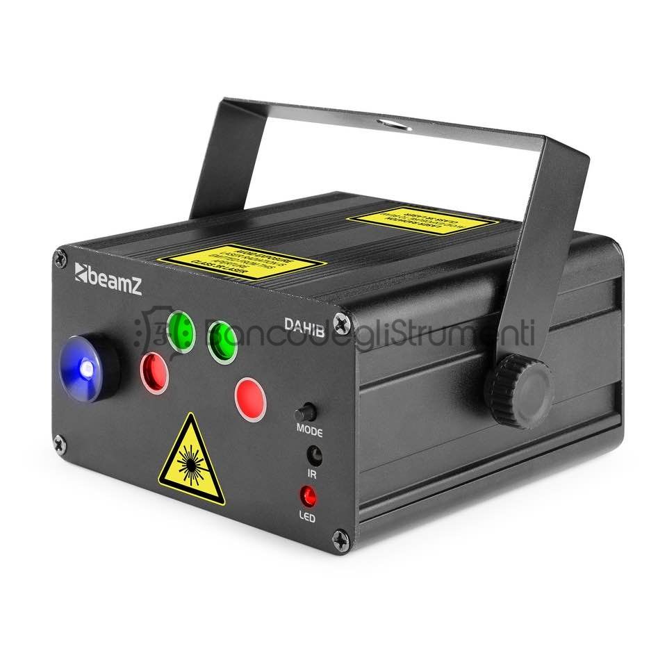 Beamz Dahib R/g Laser Blue Led Gobo Irc Laser - Nuovo - Banco Degli ...