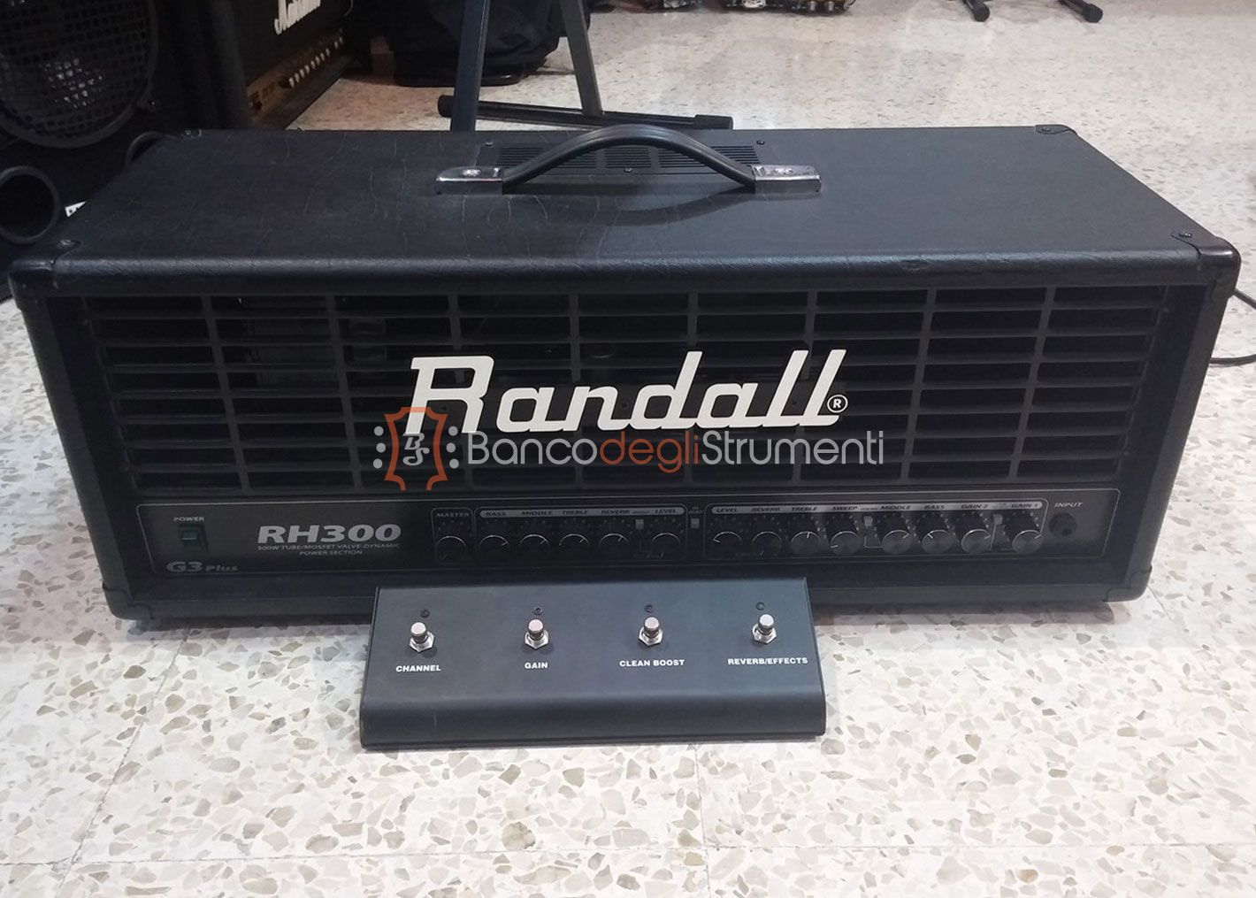 Randall RH300 G3 Plus con Footswitch Testata con pre valvolare - Usato ...