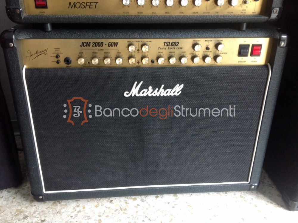 Marshall JCM 2000 TSL602 Triple Super Lead 60 W - Usato - Banco Degli ...